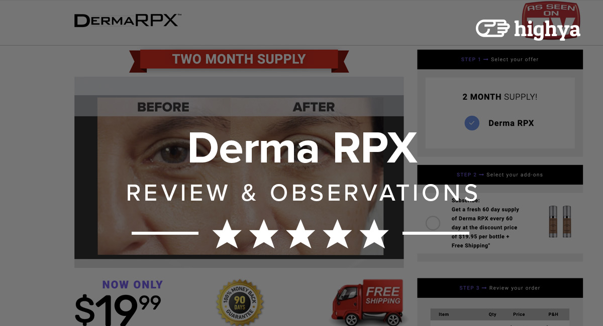 Derma RPX Reviews - Does It Work?