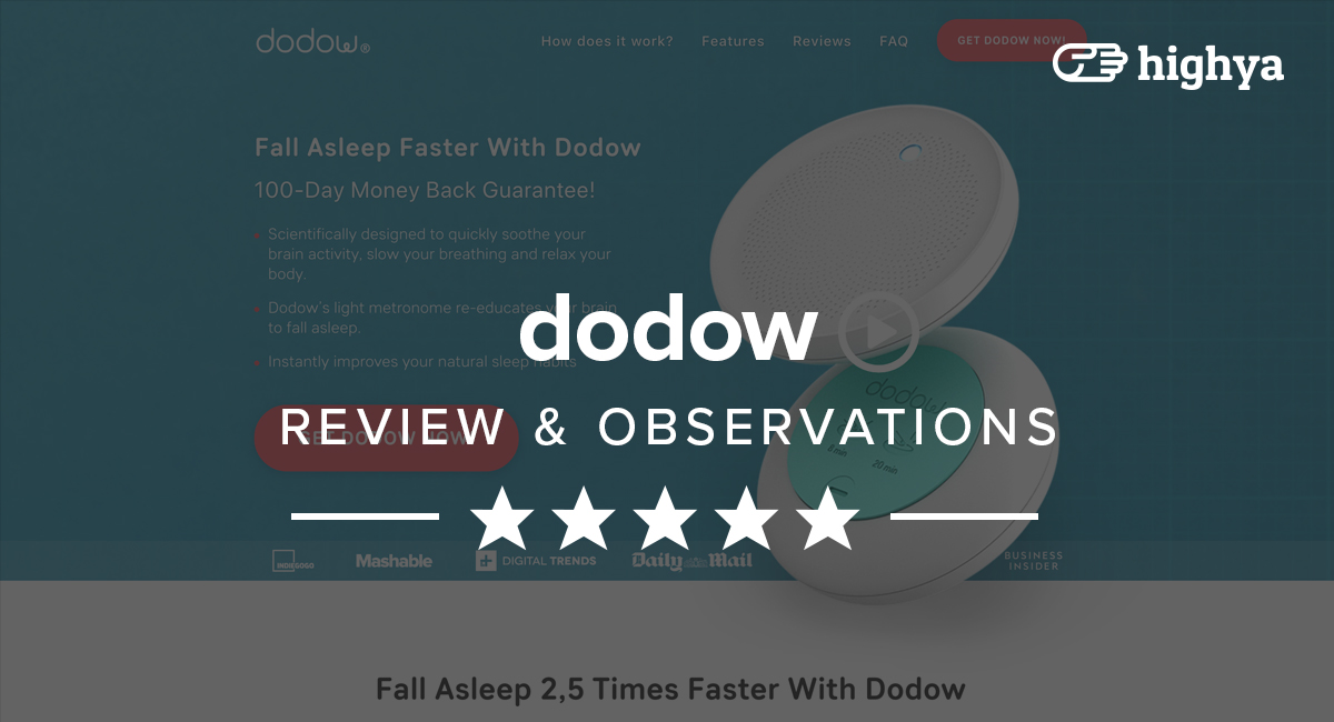 Dodow Sleep Aid Reviews - Is This Device Effective?