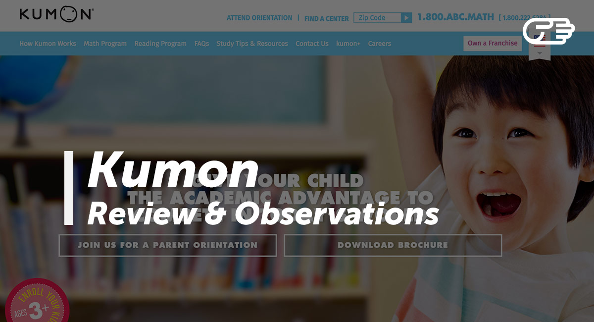 Kumon Reviews Is It A Good Tutoring Program 