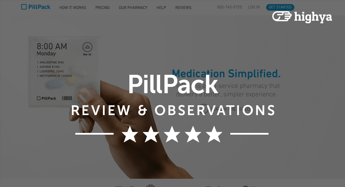 PillPack Reviews - Is This Online Pharmacy Worth It?