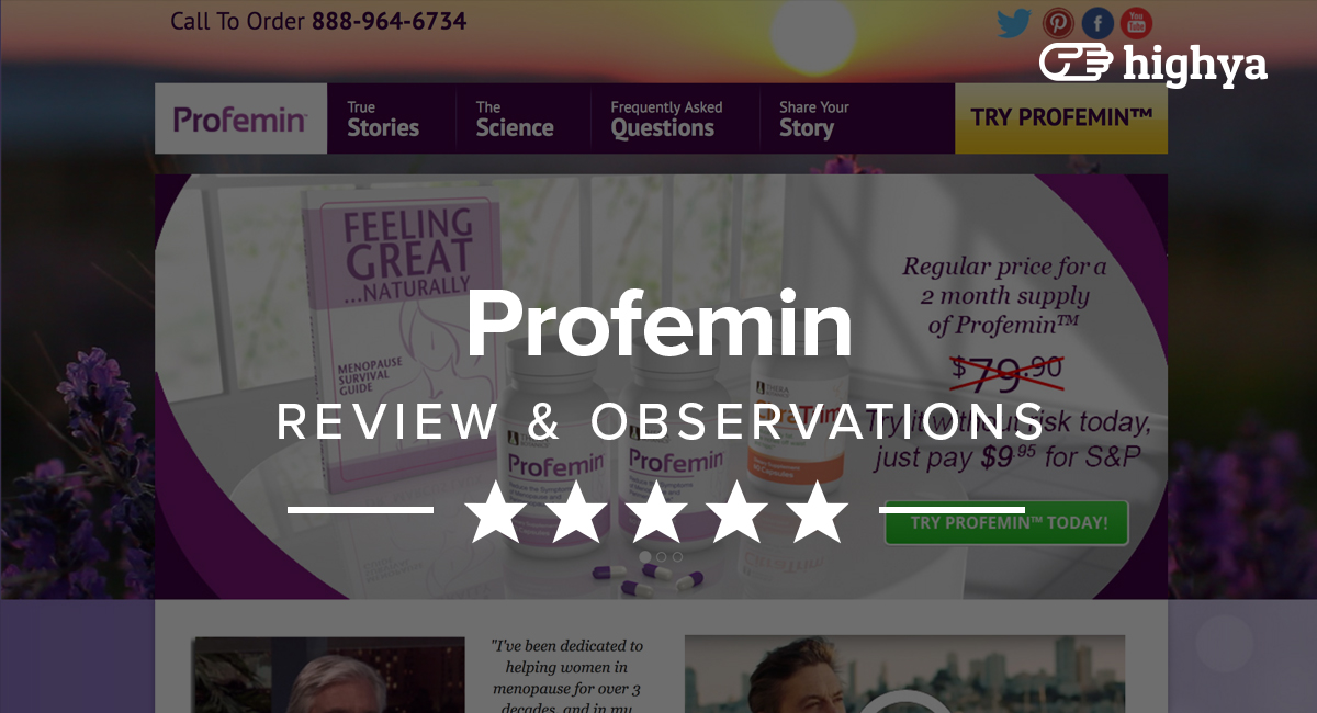 Profemin Reviews - Does It Provide Menopause Symptom Relief?
