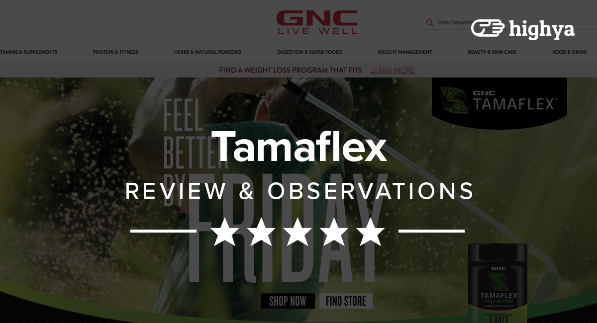 Tamaflex Reviews - Does It Provide Pain Relief?
